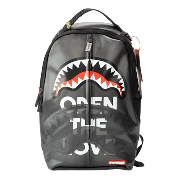 SPRAYGROUND Open The Love Shark Backpack - Black