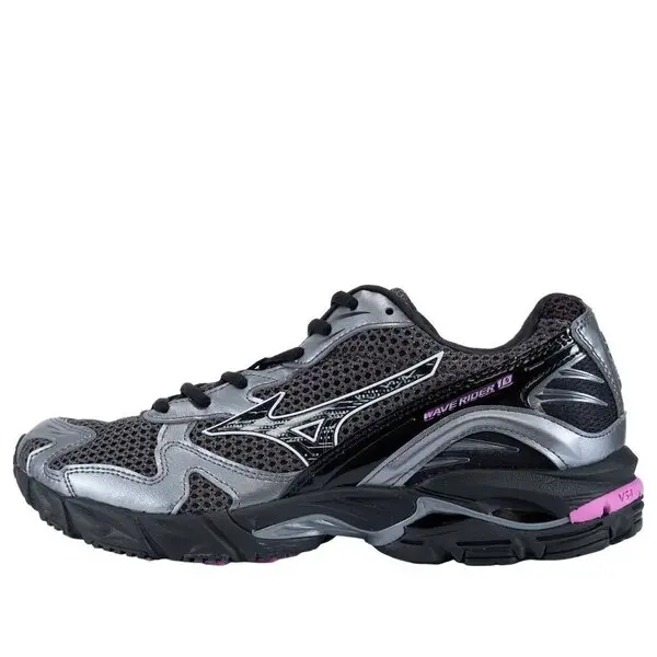Mizuno Wave Rider 'black Silver - Black/silver