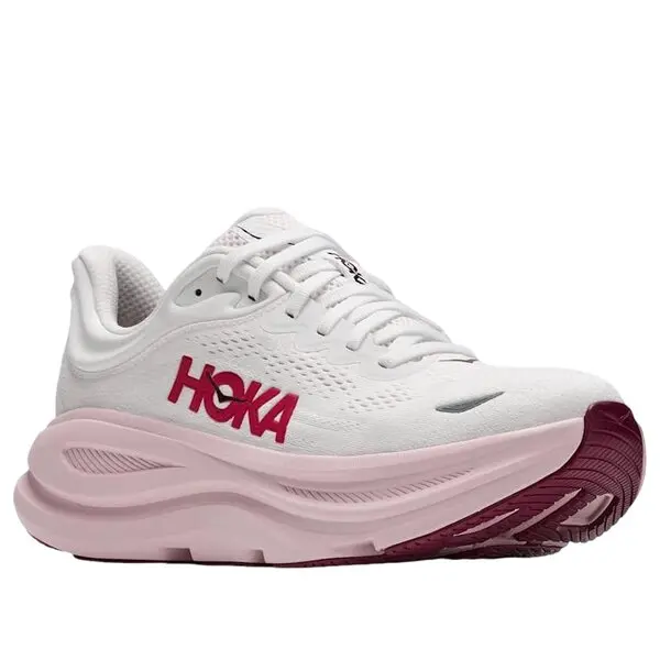 Hoka One One Bondi 'white Pink Opal