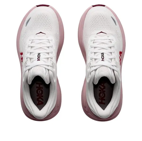 Hoka One One Bondi 'white Pink Opal