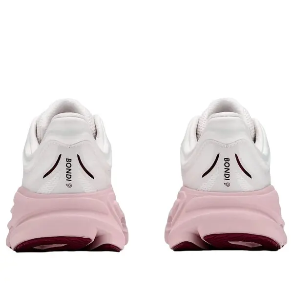 Hoka One One Bondi - White/pink Opal
