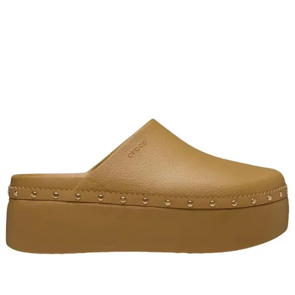 CROCS Platform Studded Clog - Umber
