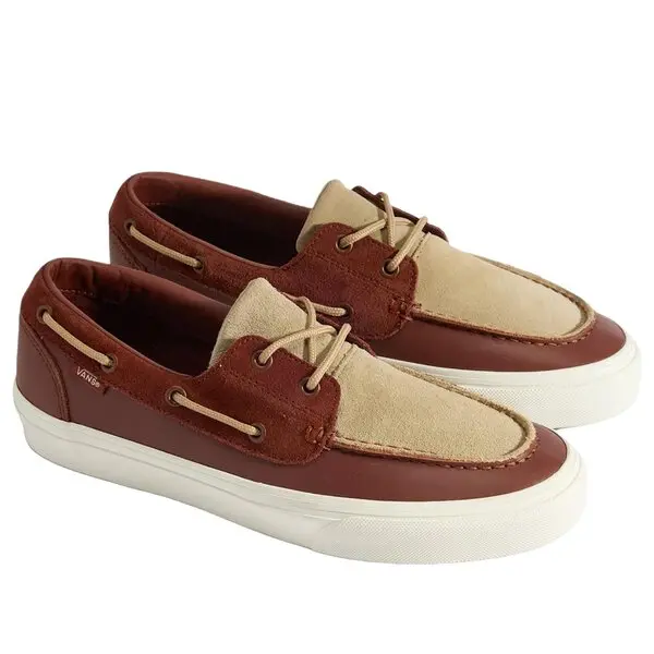 VANS 2-eyelet Boat Shoes - Brown