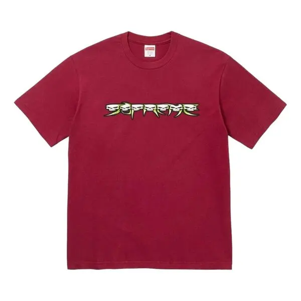 Supreme Fw26 Skulls Spellout T-shirt