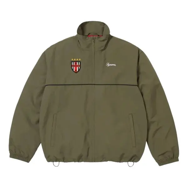 Supreme Fw26 Cross Track Jacket - Olive