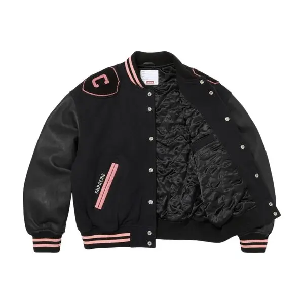 Supreme Fw26 Captains Varsity Jacket