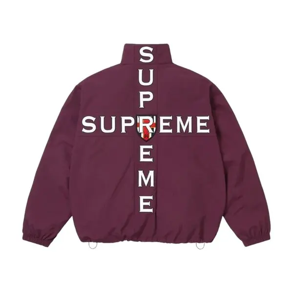 Supreme Fw26 Cross Track Jacket - Plum