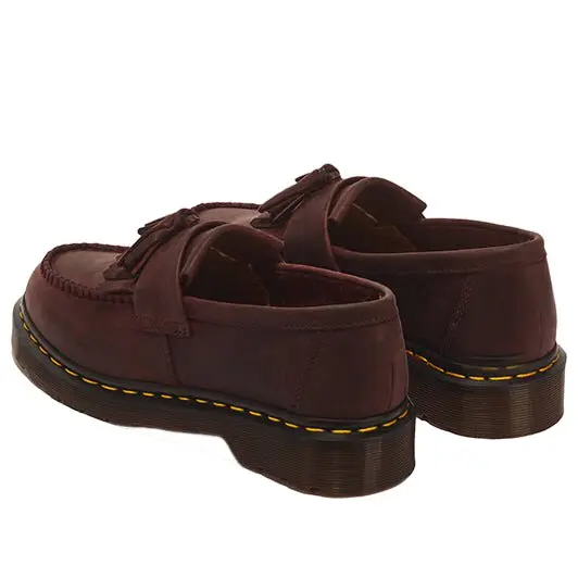 Dr. Martens Adrian Crazy Horse Leather Loafers