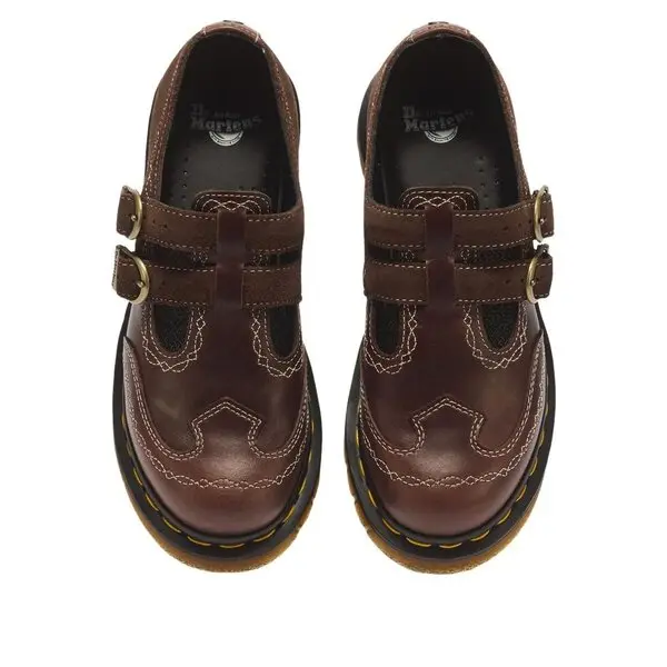 Dr. Martens 8065 Desert Rodeo Loafers - Dark Brown