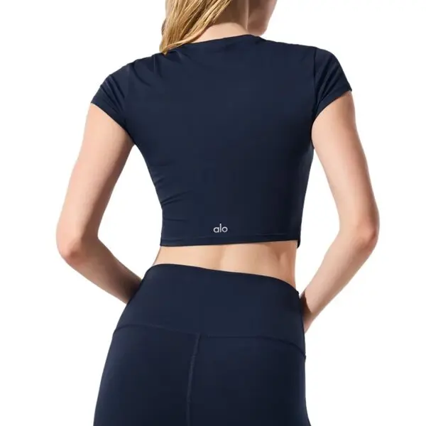 Alo Yoga Alosoft Crop Finesse T-shirt
