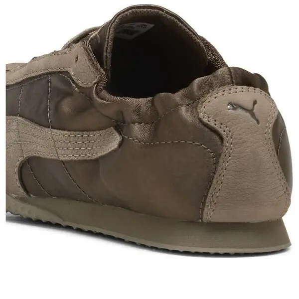 PUMA H-street Elastic Satin Sneakers - Matte Bronze/mouse Gray
