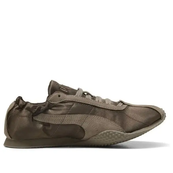 PUMA H-street Elastic Satin Sneakers - Matte Bronze/mouse Gray