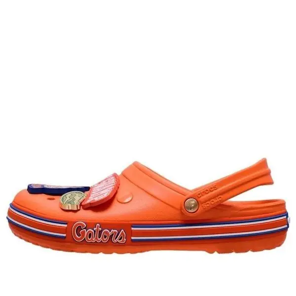 CROCS X Ncaa Classic Crocband "florida" Clogs - Orange/multicolor