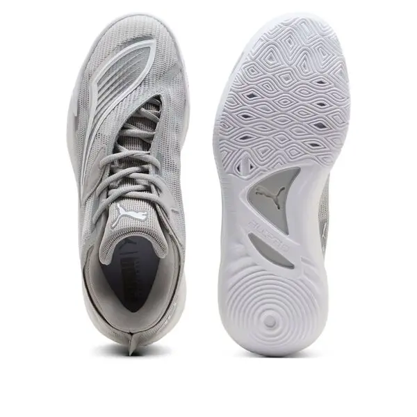 PUMA All-pro Nitro 2 Core Sneakers - Gray Echo/puma White/puma Silver