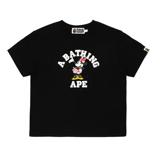A BATHING APE X Disney T-shirt - Black