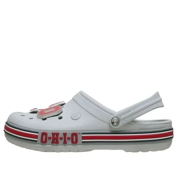 CROCS X Ncaa Classic Crocband 'ohio State - Grey/red