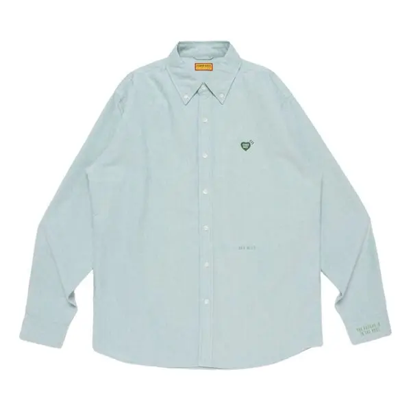 HUMAN MADE Oxford Bd Shirt - Green
