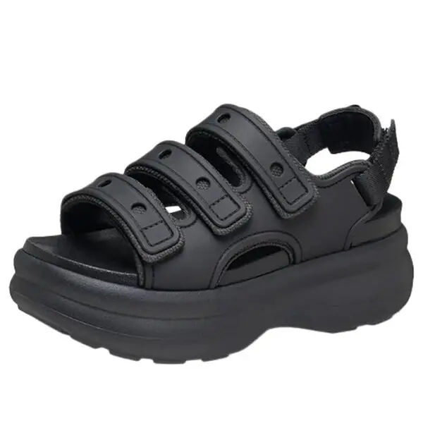 CROCS Soho Sport Platform Sandals With Embellishments