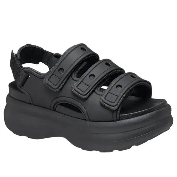 CROCS Soho Sport Platform Sandals With Embellishments