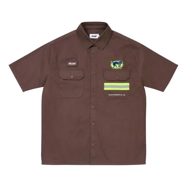 PALACE Transport Shirt - Brown