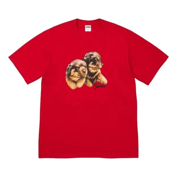 Supreme Fw26 Puppies T-shirt - Red