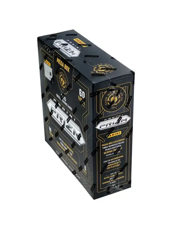 PANINI Prizm Soccer 2025 Fifa Club World Cup Mega Box