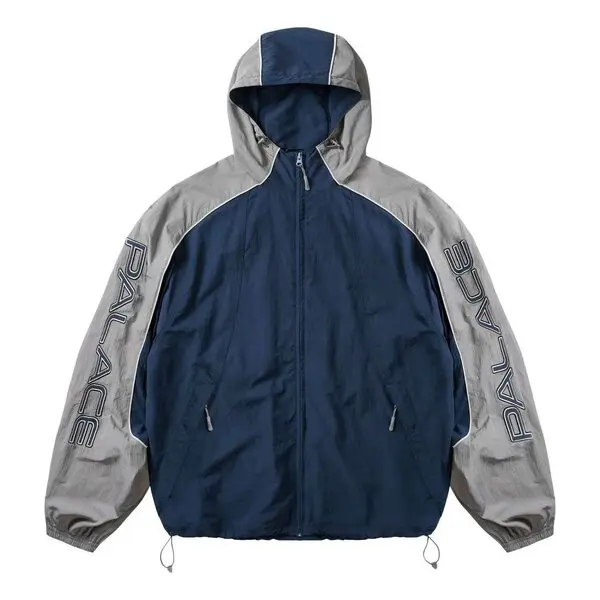 PALACE Piped Shell Jacket - Navy