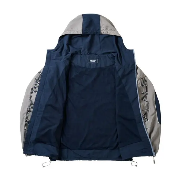 PALACE Piped Shell Jacket - Navy