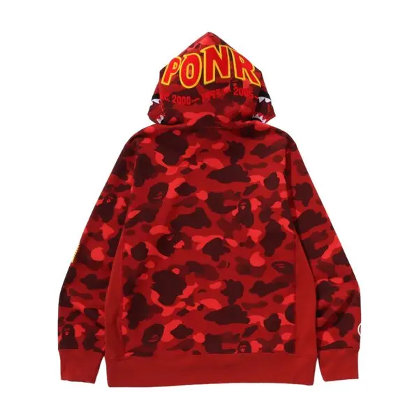 A BATHING APE Color Camo 2nd Shark Pullover Hoodie