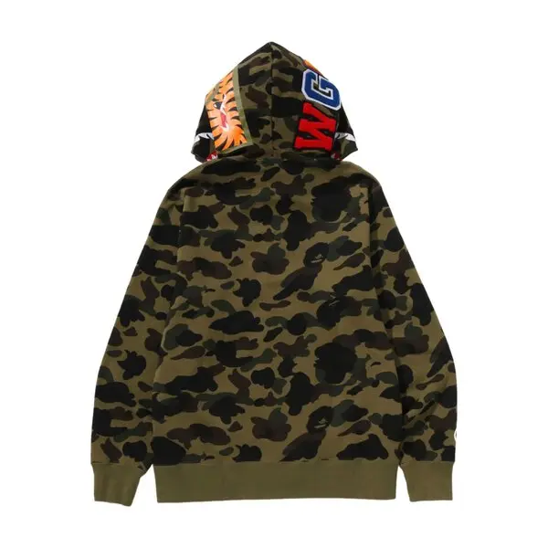 A BATHING APE 1st Camo Shark Full Zip Hoodie
