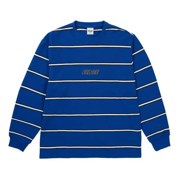 PALACE Duo Stripe T-shirt - Classy Blue