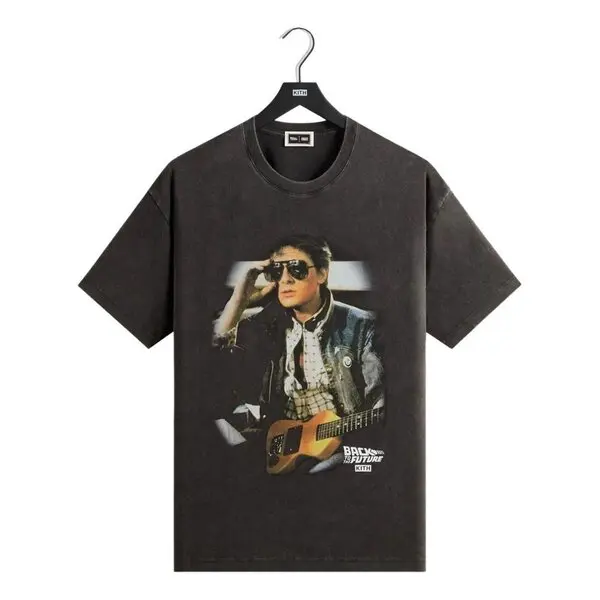 Kith X Back To The Future Marty Shades Vintage T-shirt - Black