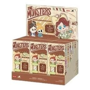 POP MART The Monsters Labubu Hair Salon Series Glowing Fridge Magnet Sealed Case - Multi-color