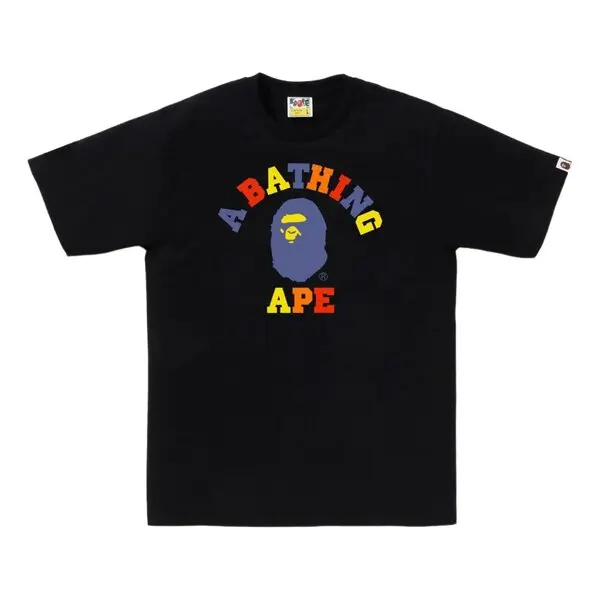 A BATHING APE Colors College T-shirt