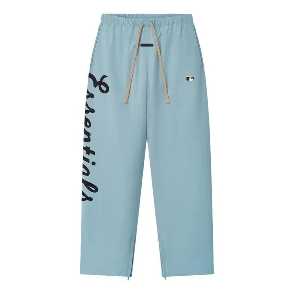 Fear Of God X Mlb Relaxed Track Pant - Stone Blue