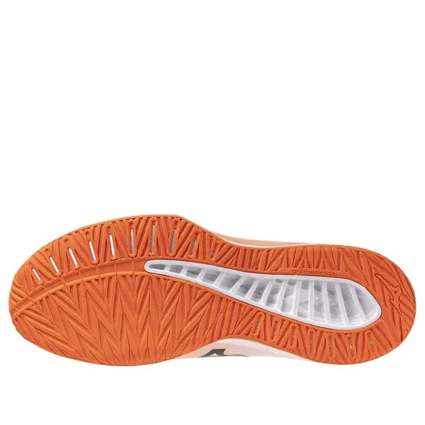 Mizuno Lightning Select Sneakers - Bright Orange/white