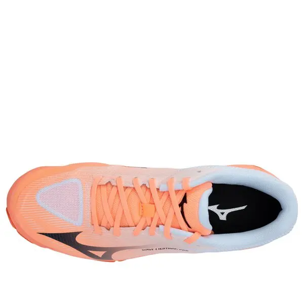 Mizuno Wave Lightning Pro 'white Bright Orange