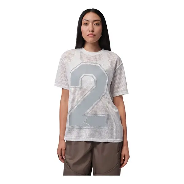 JORDAN Flight Girlfriend T-shirt - Summit White
