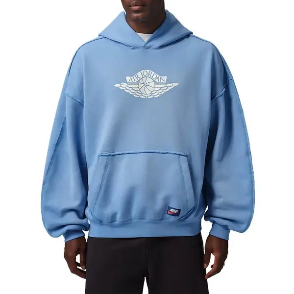 JORDAN Flight Wings Hoodie - Blue Beyond/sail