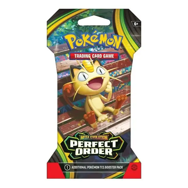 POKEMON Card Eng. Perfect Order Sleeved Booster 1 Pack - Multi-color