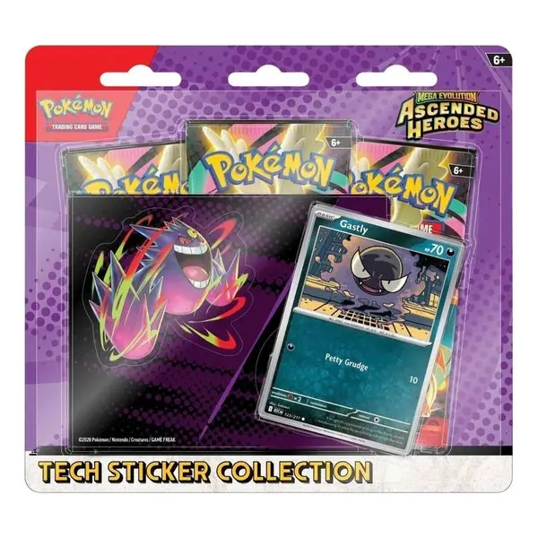 POKEMON Ascended Heroes Tech Sticker Collection Card
