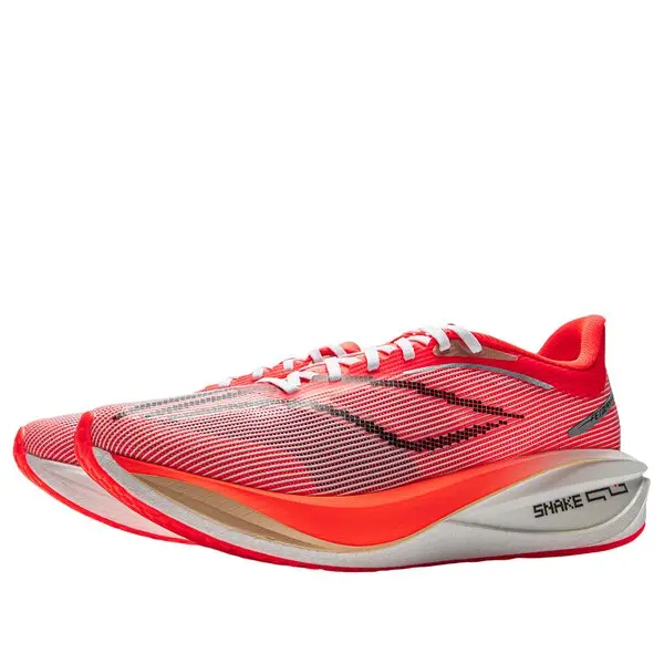 LI-NING Feidian 5 Challenger Performance Sneakers - Red/white