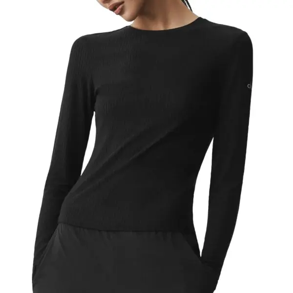 Alo Yoga Ribbed Sea Coast Long Sleeve T-shirt