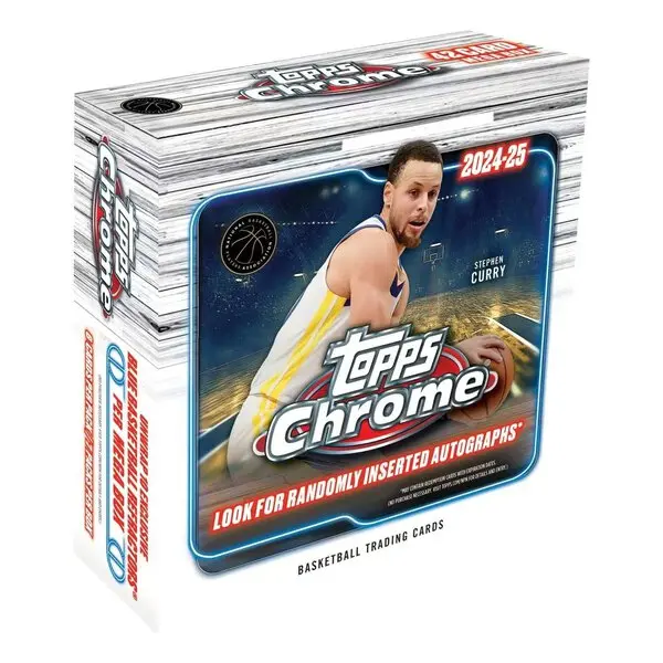 TOPPS Chrome Basketball 24-25 Mega Box