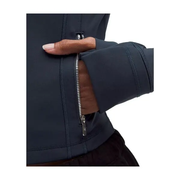 Lululemon Define Cropped Jacket - Navy Silver