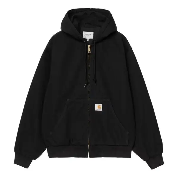 Carhartt Work In Progress Og Active Jacket Rinsed - Black