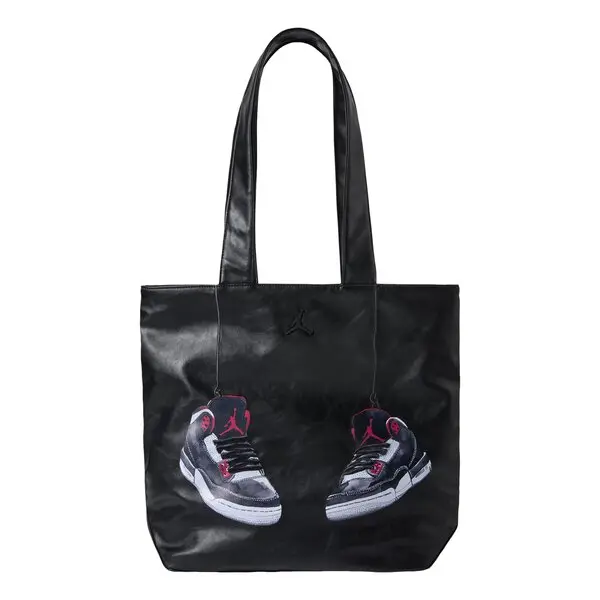 JORDAN Borough Tote Bag - Black