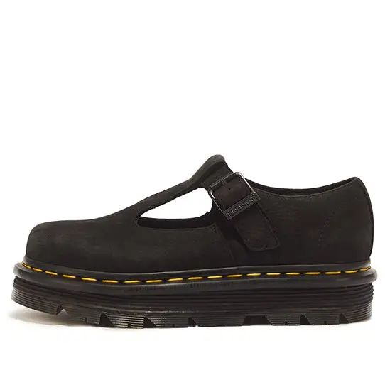 Dr. Martens Zebzag Mary Jane Milled Nubuck - Black