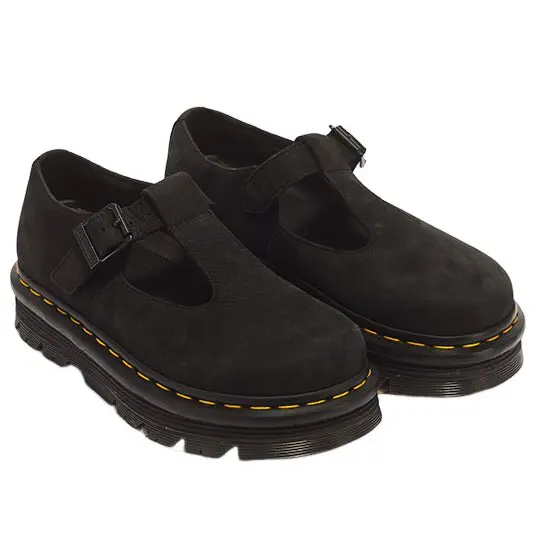 Dr. Martens Zebzag Mary Jane Milled Nubuck