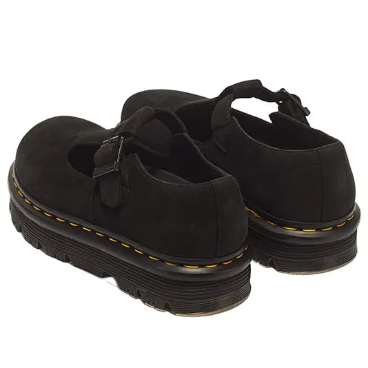 Dr. Martens Zebzag Mary Jane Milled Nubuck